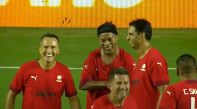Así le fue a "El Brody" y Salcido en el partido de leyendas - Futbol ...
