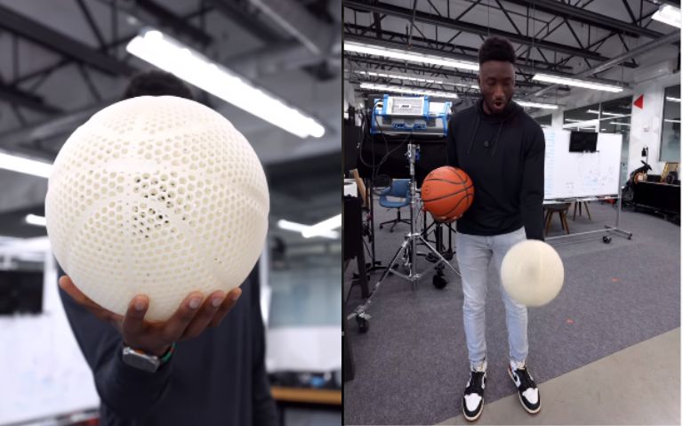 Así es el futurista balón de Wilson que no tiene aire