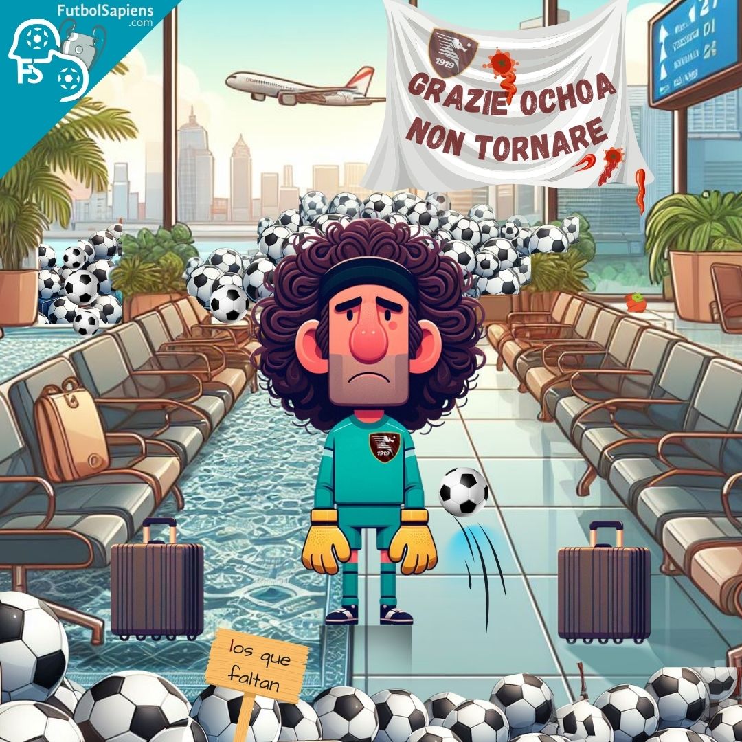 Le dicen adiós a Ochoa en la Salernitana - Futbol Sapiens