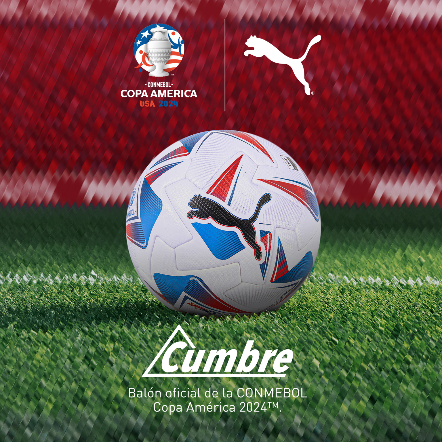 El balón PUMA CUMBRE que captará miradas durante el torneo más esperado ...
