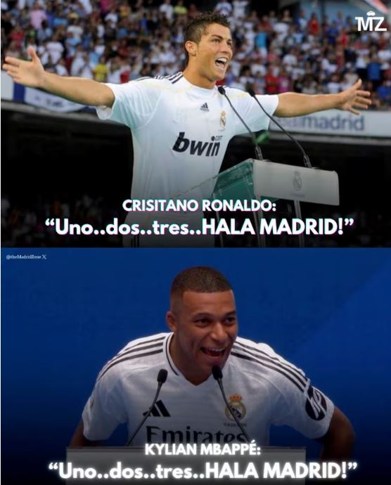 Los mejores memes que dejó la presentación de Mbappé con el Real Madrid ...