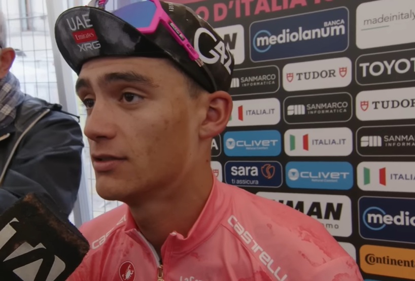 ¡Isaac del Toro sigue liderando el Giro de Italia! - Futbol Sapiens