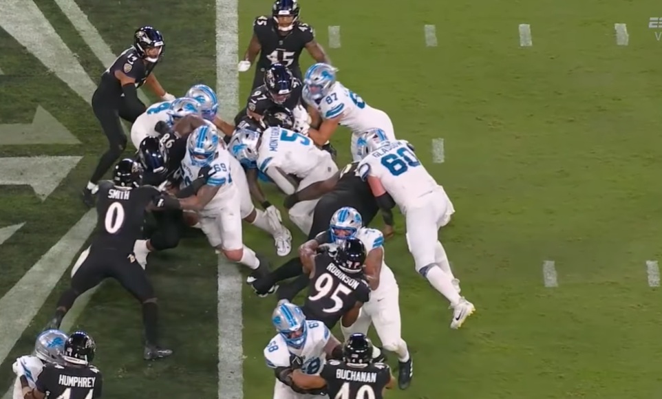 Detroit Lions supera a los Ravens en duelo vibrante del Monday Night ...