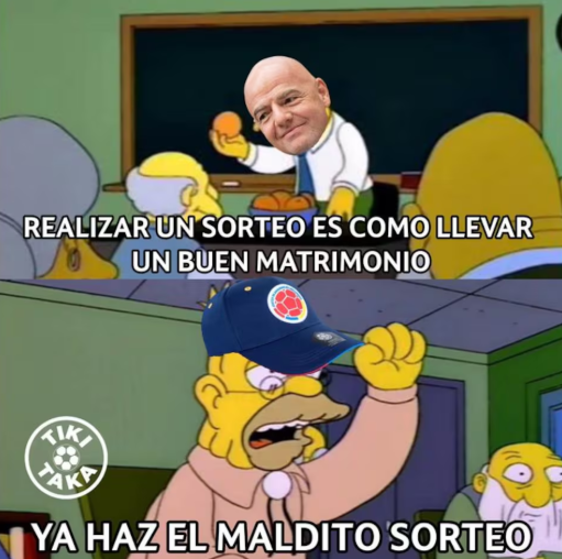 Los mejores memes que nos dejó el sorteo del Mundial - Futbol Sapiens